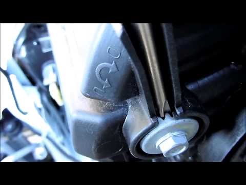 Honda Fit headlight aim adjustment