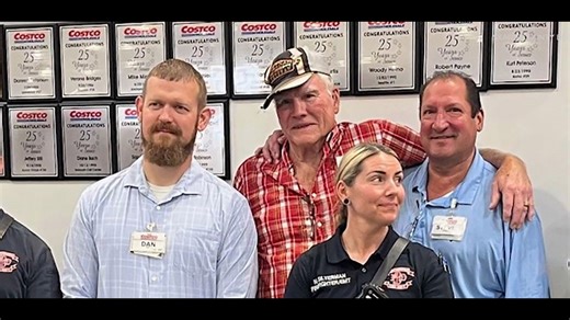 Cellphone app helps off-duty firefighter save man's life at Burlington Costco