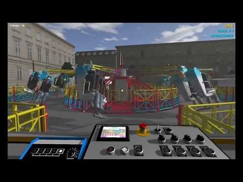 Simulation de manège sur Ride Control ! Le HyperDrive ! [FR][HD]