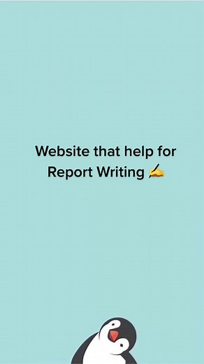 Website that help for Report Writing ✍️