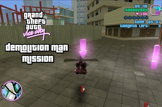 Easy way to complete Demolition Man in GTA Vice City