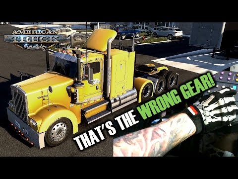 First Time Driving ATS with 18 Speed Shifter! WITH SHIFT CAM