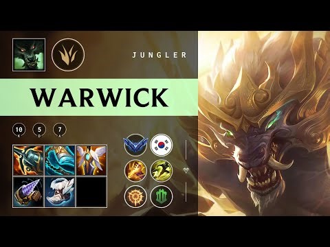 Warwick Jungle vs Xin Zhao - KR Diamond Patch 25.24