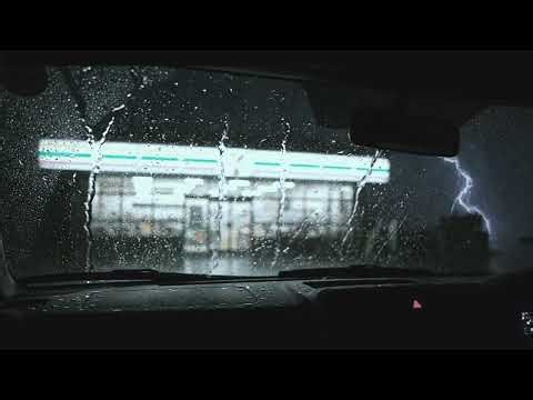 Quiet Roadside Stop — Midnight Rain Break to Stay Awake