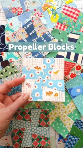 Rosie Taylor on Instagram: "✨️ Free Propeller Blocks Pattern ✨️ New foundation paper piecing pattern to download and print. The templates come in sizes 3, 4, 5 and 6 inches. You will need 4 per blocks. Super easy if your new to FPP. Can be used for lots of different projects. They would work with pouches, cushions or even quilts. If you would rather piece the blocks in the traditional way, I've included some templates on the last page that you can print on to thin card, cut out and draw around i