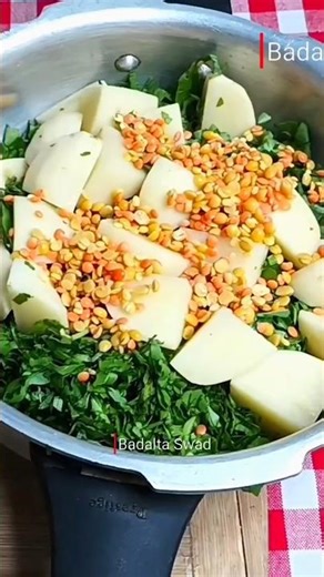 2-in-1 Recipe Dal या Sabzi 😋| Full Recipe On Channel ⁨‪@BadaltaSwad‬ #shorts #recipe