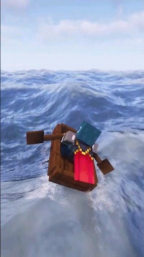 Minecraft Realistic Water Physics Mod #minecraft #physicsmod #minecraftmods