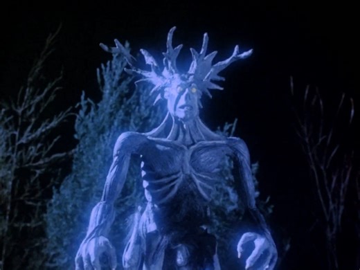 Creep Your Socks with Chris on Instagram: "Frostbiter: Wrath Of The Wendigo (1995) filmed sometime in 1988 but released in 1995 by Troma Entertainment. Two friends go hunting in the woods of Northern Michigan. While wandering the woods, they accidentally break a sacred circle, releasing a terrible monster: the Wendigo. Tom Chaney at the age of 25 wrote, directed and produced the film under the title of Wendigo investing $17,500 of his own money in the production. Due to the limited budget, Chane