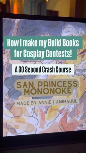 Annie on Instagram: "How I (and how to) make build books for cosplay contests!! ✏️ Outline for your book: 1. Cover page with your cosplay name/character and series name 2. Reference images 3. Log each part - combining smaller parts onto the same slide (no need to do an overview/summary page unless you feel it necessary) Tips: - Try and be concise and short - Focus mostly on progress images - Don’t focus on your mistakes I hope this is a helpful outline for anyone who hasn’t made one before! | #c