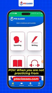 When you're not practicing from PTEClasses, you're missing out on...