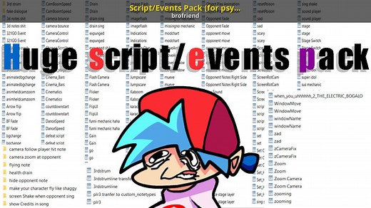 Script/Events Pack (for psych engine) Modding Tool for Friday Night Funkin' | FNF Modding Tools