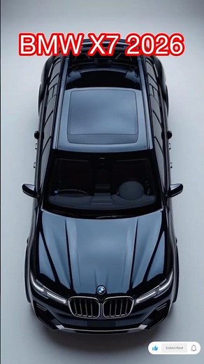 BMW X7 2026 | Futuristic Luxury SUV in Clear Black | Next-Gen Design#BMW2026#BMWX7