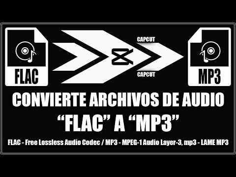 Cómo convertir flac a mp3 - CapCut