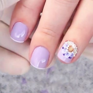 636K views · 2.9K reactions | Give these lavender nails a try | MetDaan Nails | Facebook