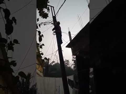 Fault detection and rectification in 440volts overhead line