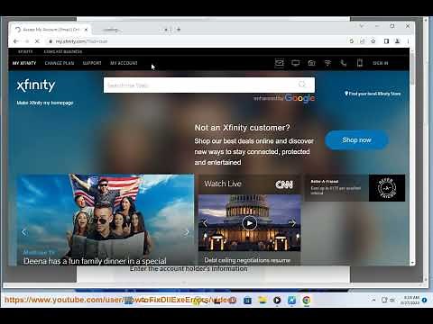 Sign in to Xfinity Comcast Email Account or Voicemail