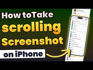 How to Take Scrolling Screenshot on any iPhone? Save Full Page Screenshot on iPhone