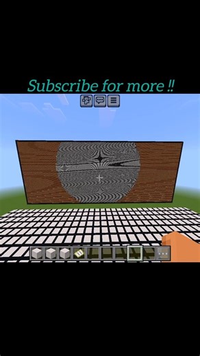 Quartz Void Depth Illusion Map in Minecraft 🤍🖤 | #minecraft #minecraftmapart #minecraftbuilds