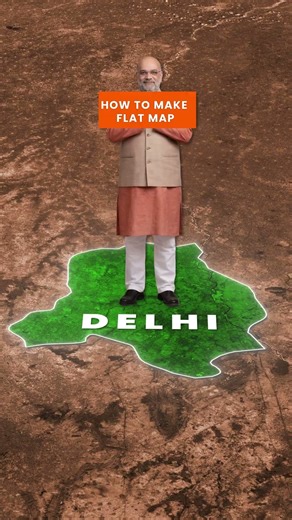 How to Make Flat Map #geolayers