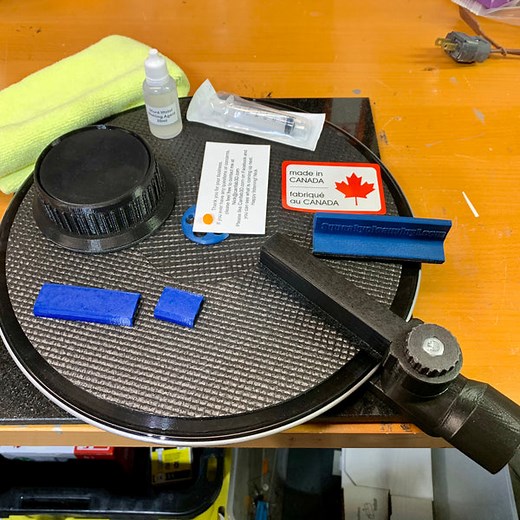 Squeaky Clean Vinyl MK-III RCM 3D Printed Record Cleaner (Classic Black)