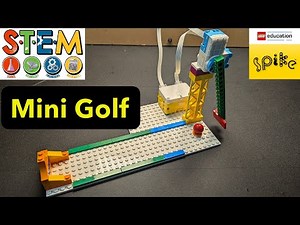 🏗️ LEGO SPIKE Essential Mini Golf Challenge! ⛳ Build, Code & Play Fun STEM Project! 🚀