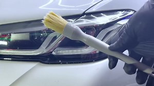 Car Detailing Brush 7 Set, Detailing Brushes, Dusting Tool, Soft Detail Brush, and Tools for Air Vents, Wheels, and Leather Upholstery Seats with Storage Bag and Towel, inn2292