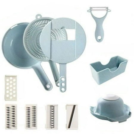 MesaSe 12 In 1 Multi Function Food Chopper Vegetable Chopper Veggie Cutter Manual Food Slicer for Onions Carrots Potatoes Slicer Kitchen Tools Vegetable Cutter Discount - Walmart.ca