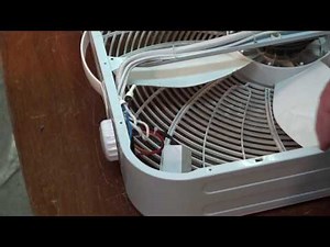 Electric Fan very slow spin. Can I fix this? Yes I can!