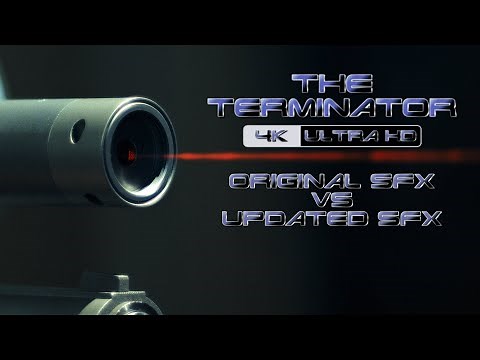 The Terminator - Original SFX vs Updated SFX Demo | 4K HDR | High-Def Digest