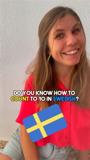 7.7K views · 218 reactions | Learn the basic Swedish numbers . Pronunciation is very important ⚠️. Can you say them? 樂 Want to learn Swedish from 0? Take our Video Courses! Now 20% OFF using code SUMMER24. Link in bio! ☝️ #swedish #learnswedish #swedishchallenge #swedishlanguage #swedishcourse | Fun Swedish | Facebook