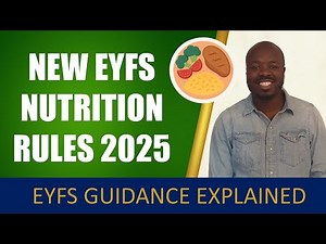 EYFS Nutrition Guidance 2025 Explained | What Every Nursery Must Know