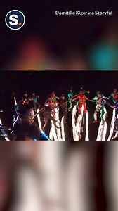 34K views · 122 reactions | Dozens of skydivers lit up the night sky in southern Arizona, using pyrotechnics to create a mesmerizing show!廒 | storyful | Facebook