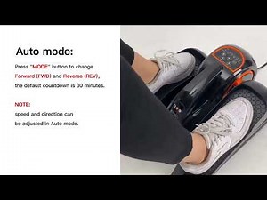 Under Desk Ellipticals Electric Instructions for Use