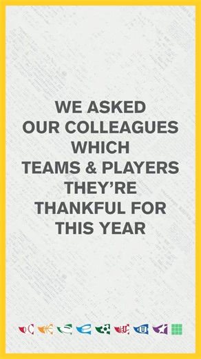 Baseball Reference | We asked our colleagues at Sports Reference which players and teams they’re thankful for this year, and we got some interesting responses!... | Instagram