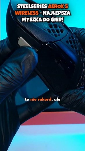 Najlepsza bezprzewodowa myszka do gier - Aerox 5 Wireless!