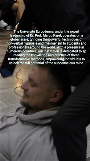 Handshake Technique: Immediate Hypnotic Induction