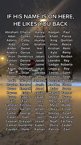 IF HIS NAME IS ON HERE, HE LIKES YOU BACK #initials #intial #name #foryou #fyp | Initial for you