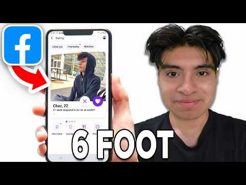 How To Only Get 6 Foot Tall Men On Facebook Dating! - Tutorial