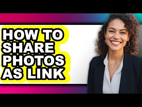 How to Share Photos as Link (only Way)