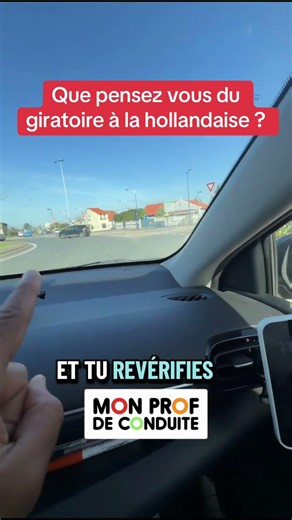 QUI CONNAÎT LES GIRATOIRES À LA HOLLANDAISE? Permis moniteur auto école code de la route