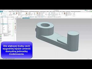 NX CAD Tips&Tricks: Jak zmienić jednostkę dla tworzonej cechy modelu?
