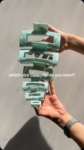 TONI ROSE® | Claw Clips & Hair Essentials on Instagram: "Summer collection now available☀️ Claw clip sizes for all hair types Which size do you need? Wearing color Seafoam Dreams 💖Comment for a chance to win a $50 Toni Rose gift card💖 ~Tag a friend=2 bonus entries ~Share reel on story=4 bonus entries ~Must be following to win. Winner will be announced July 10th! Like and follow @tonirose.co for more! . . . #hairstyles #clawclip #hairstyling #hairaccessories #tonirose #hairstyleideas #hairclaw 