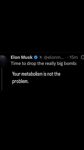his words not mine 🤷‍♀️ . . . . . . . . . #timetodropthereallybigbomb #timetodropthebomb #elonmusk #trend #ﬁtness #myths #mythbusting #controversial #metabolism | Sarah Vee