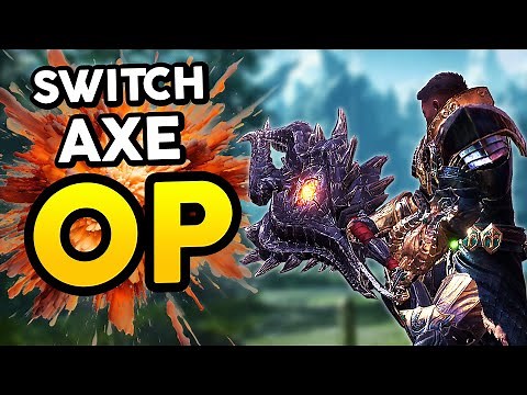 "DESTRUCTION" The Weapon! UPDATED Switch Axe Guide for Monster Hunter World