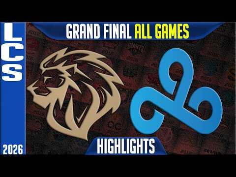 LYON vs C9 Highlights ALL GAMES | LCS Lower Final 2026 Playoffs | LYON vs Cloud9 KIA