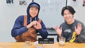 nothing cuter than minimoni introducing themselves as moni and mini of minimoni 🥹 ctto. ~kookielover💜 | BTS with LUV⁷