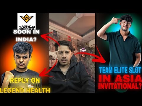 AURA GAMING REPLY ON LEGENG HESLTH ISSUE| TEAM ELITE SLOT IN ASIA INVITATIONAL? FFWS INDIA SLOT?