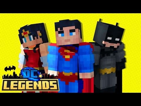 New DC Legends in Minecraft PE Bedrock