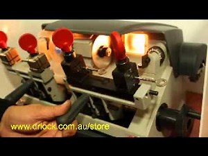 Silca Key Machine Duo Locksmith Key Cutting Tool.flv