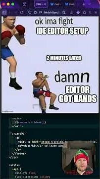 Advent of Svelte 2025 - Day 8: Editor Setup #coding #programming #javascript #sveltejs